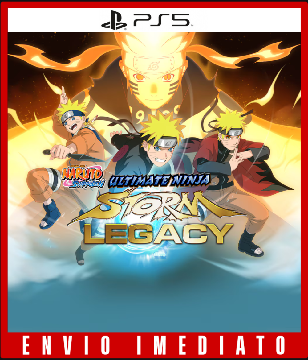 Naruto Ultimate Ninja Storm Legacy | PLAYSTATION 5 - Multiverso dos Games