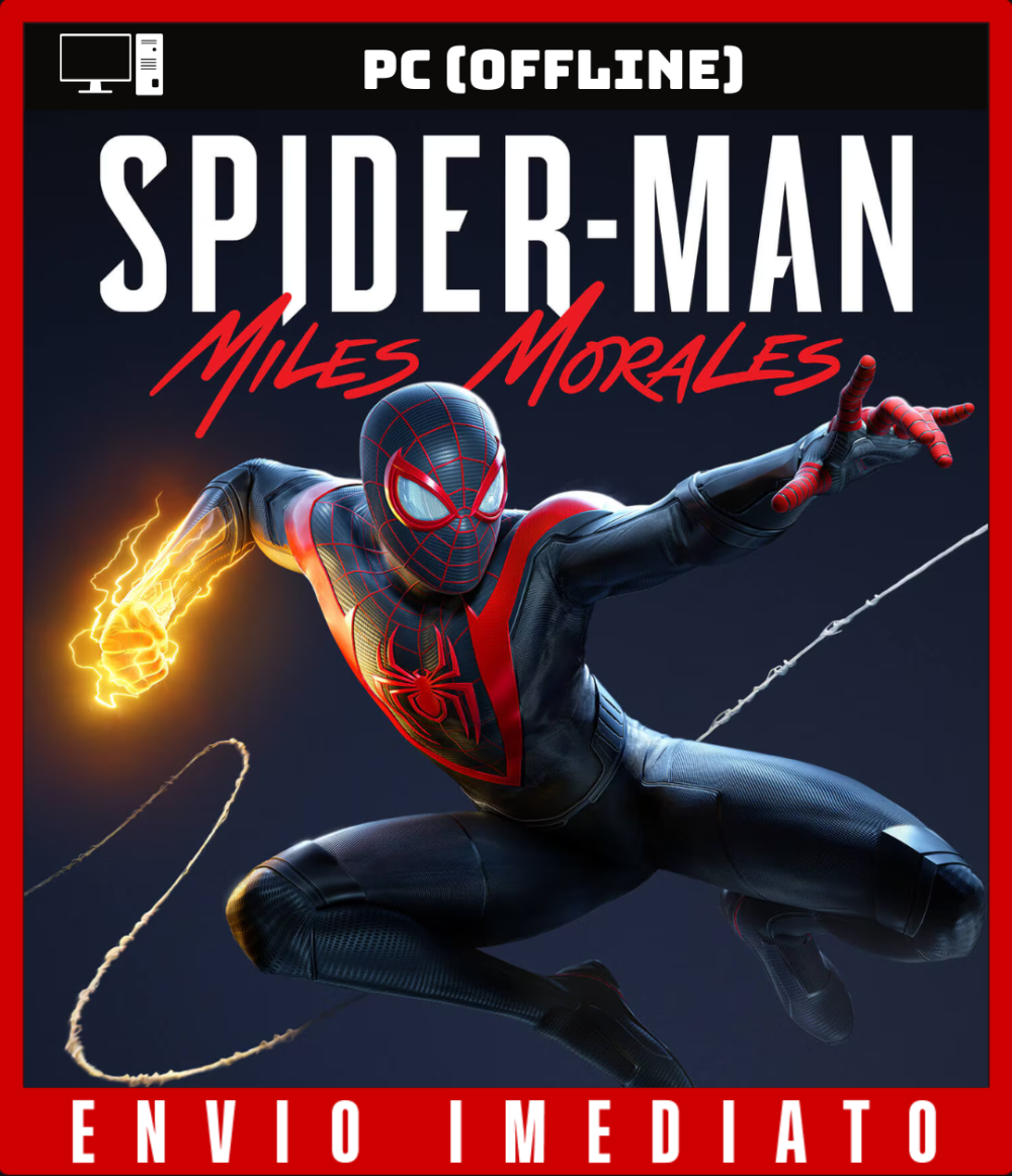 Spider Man Miles Morales | PC (OFFLINE) - Multiverso dos Games