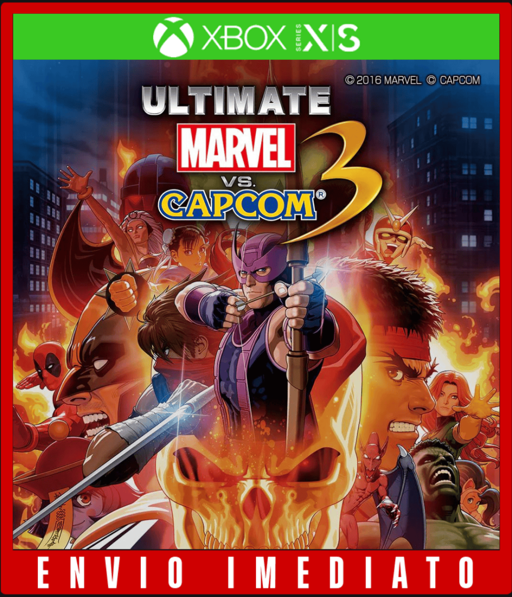 Ultimate Marvel VS Capcom 3 | XBOX SERIES - Multiverso dos Games