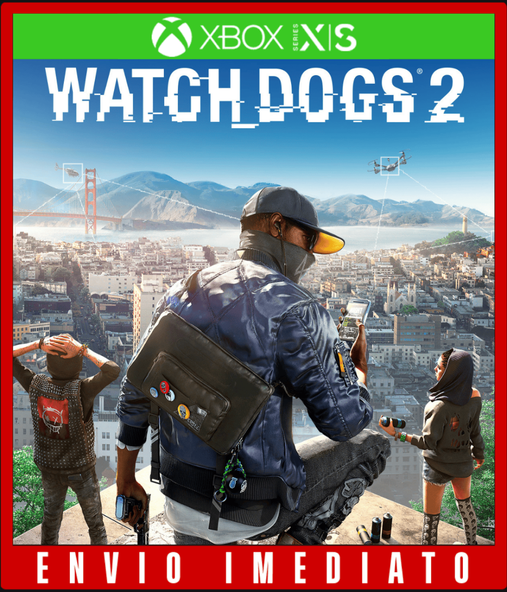 Watch Dogs 2 | XBOX SERIES - Multiverso dos Games