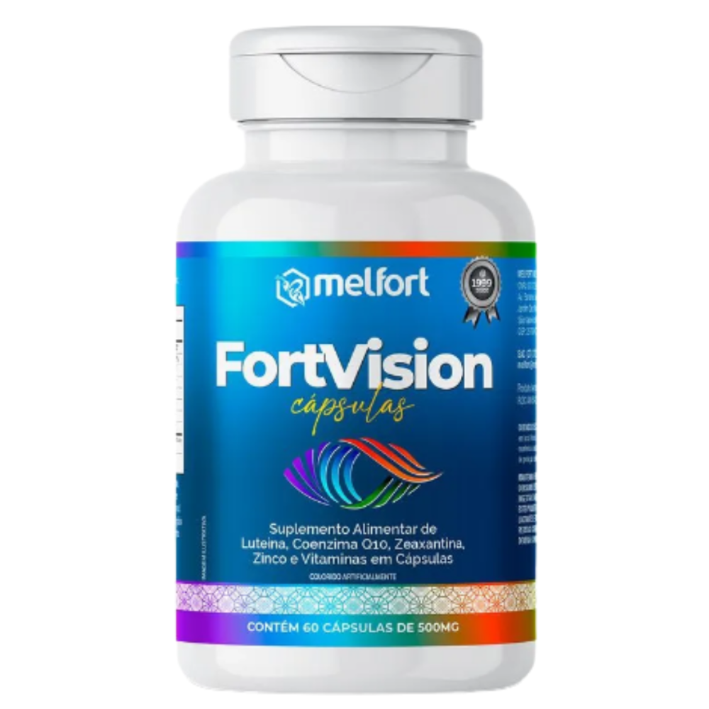 Suplemento Fortvision 500MG 60 Caps - Meltort - Multmixx Suplementos