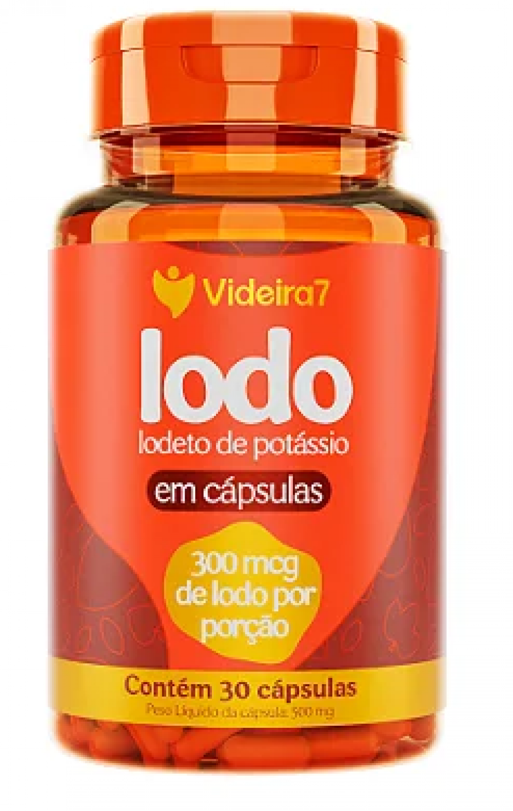 Suplemento Iodo 30 Caps - Videira 7 - Multmixx Suplementos