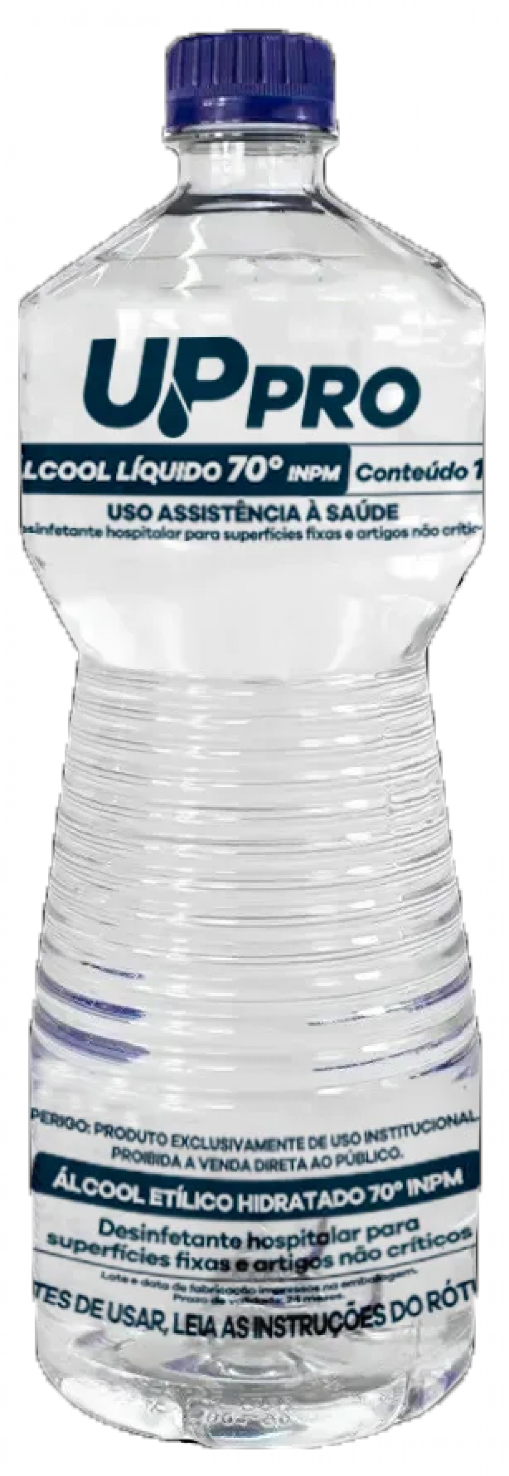ALCOOL LIQUIDO 70% 1L (DESINFETANTE HOSPITALAR)-UPPRO - Mundare ...