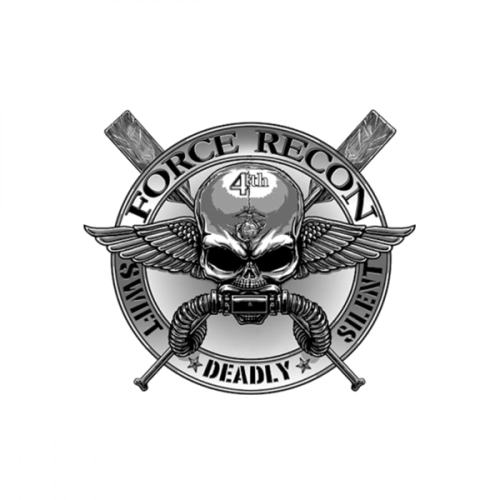 Adesivo Force RECON Adesivo Externo - Mundo do Militar