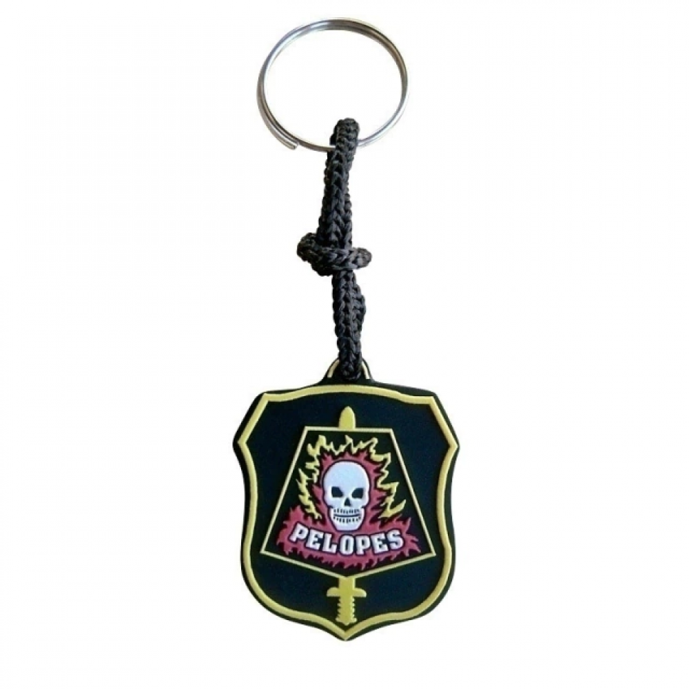 Chaveiro Emborrachado Pelopes - Mundo do Militar