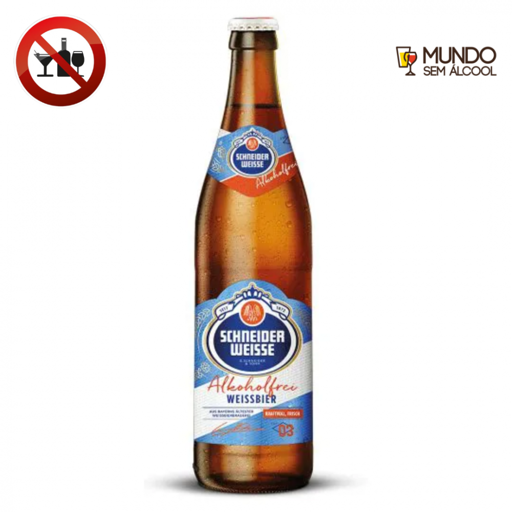 Cerveja de Trigo Schneider Weisse TAP 3 Alkoholfrei Não-Alcoólica ...
