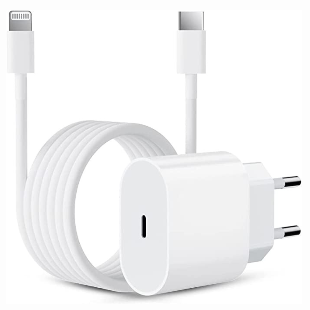Carregador Completo Turbo 20w Para IPhone iPad iPod Usb-c - Mundo Smart ...