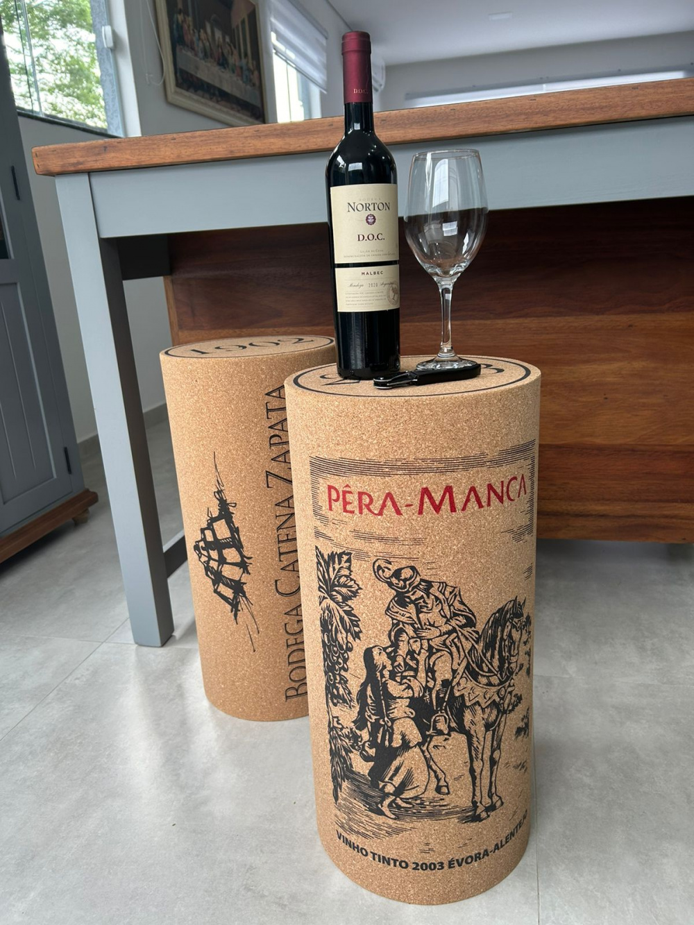 Banco Rolha CORTIÇA IMPORTADA - TAMANHO GG - Via Vintage