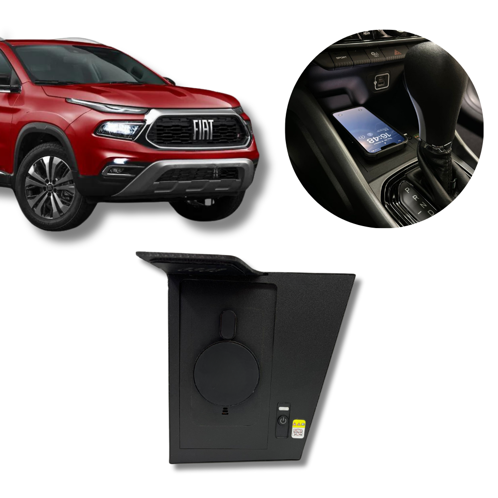 Carregador Por Indução Naf Tech Para Fiat Toro 2022/2025 - MIX7 OFFICIAL