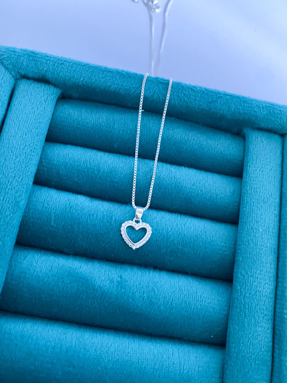 Colar Coração Vazado - Navillisemijoias