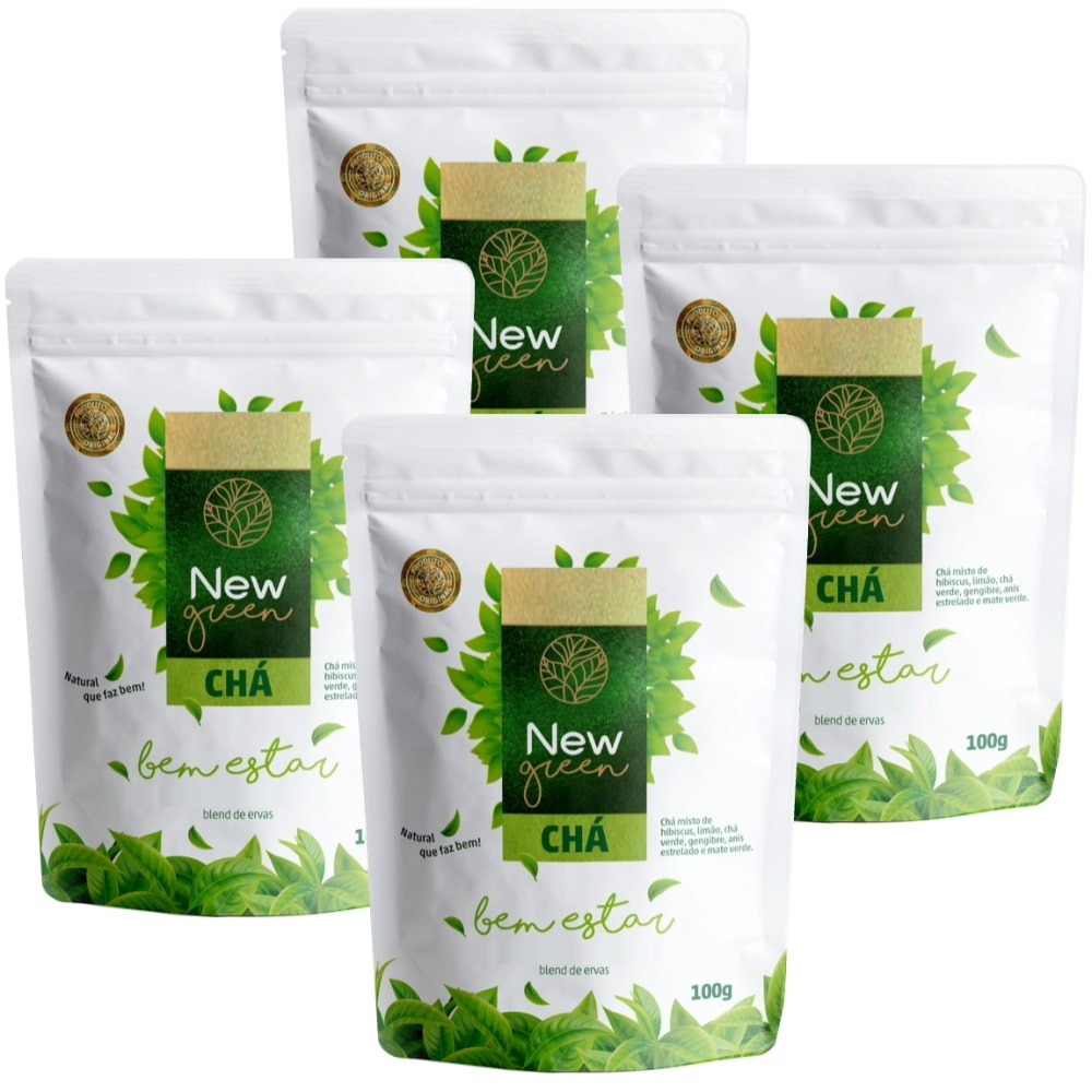New Green Chá Kit 4 unidades - New Green