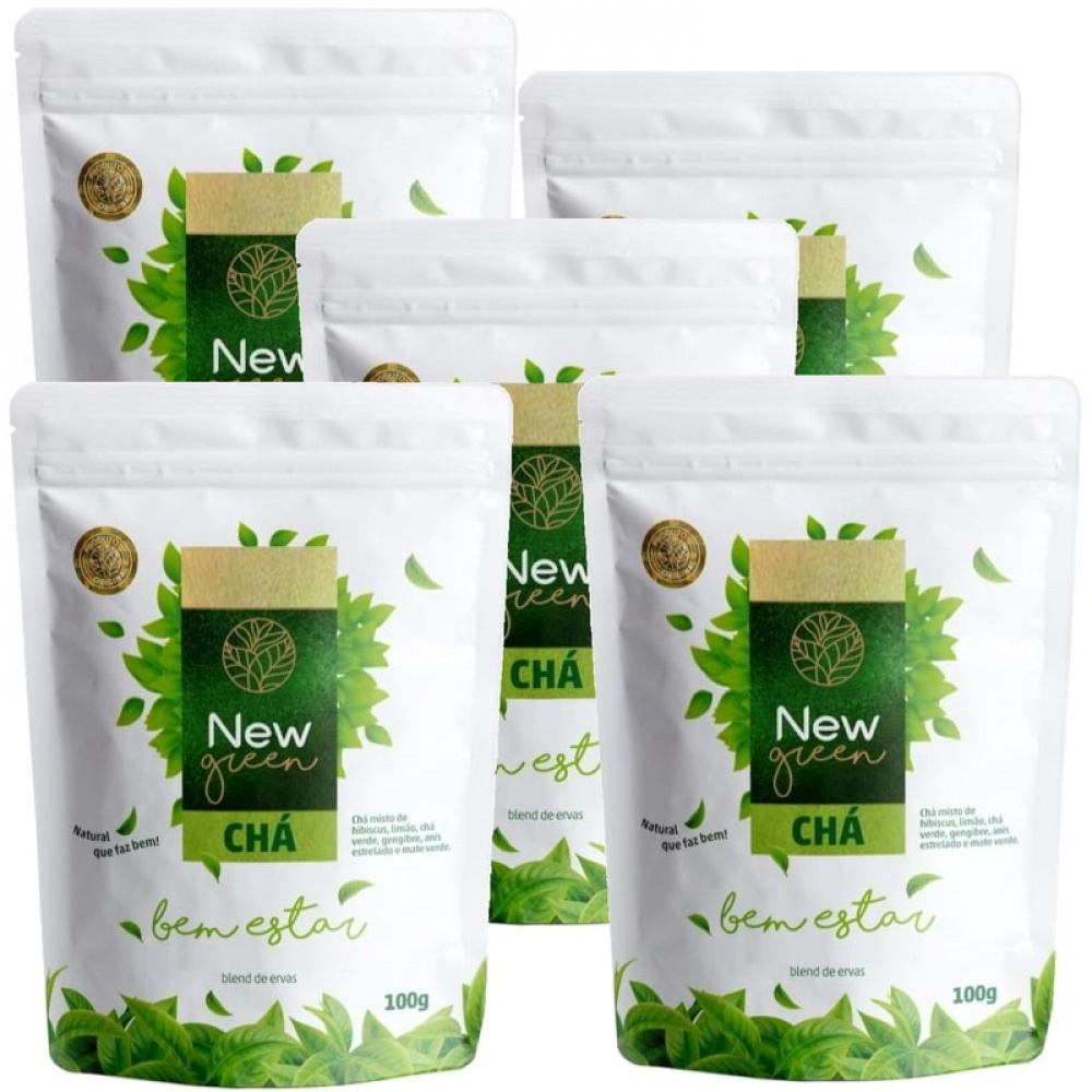 New Green Chá Kit 5 unidades - New Green