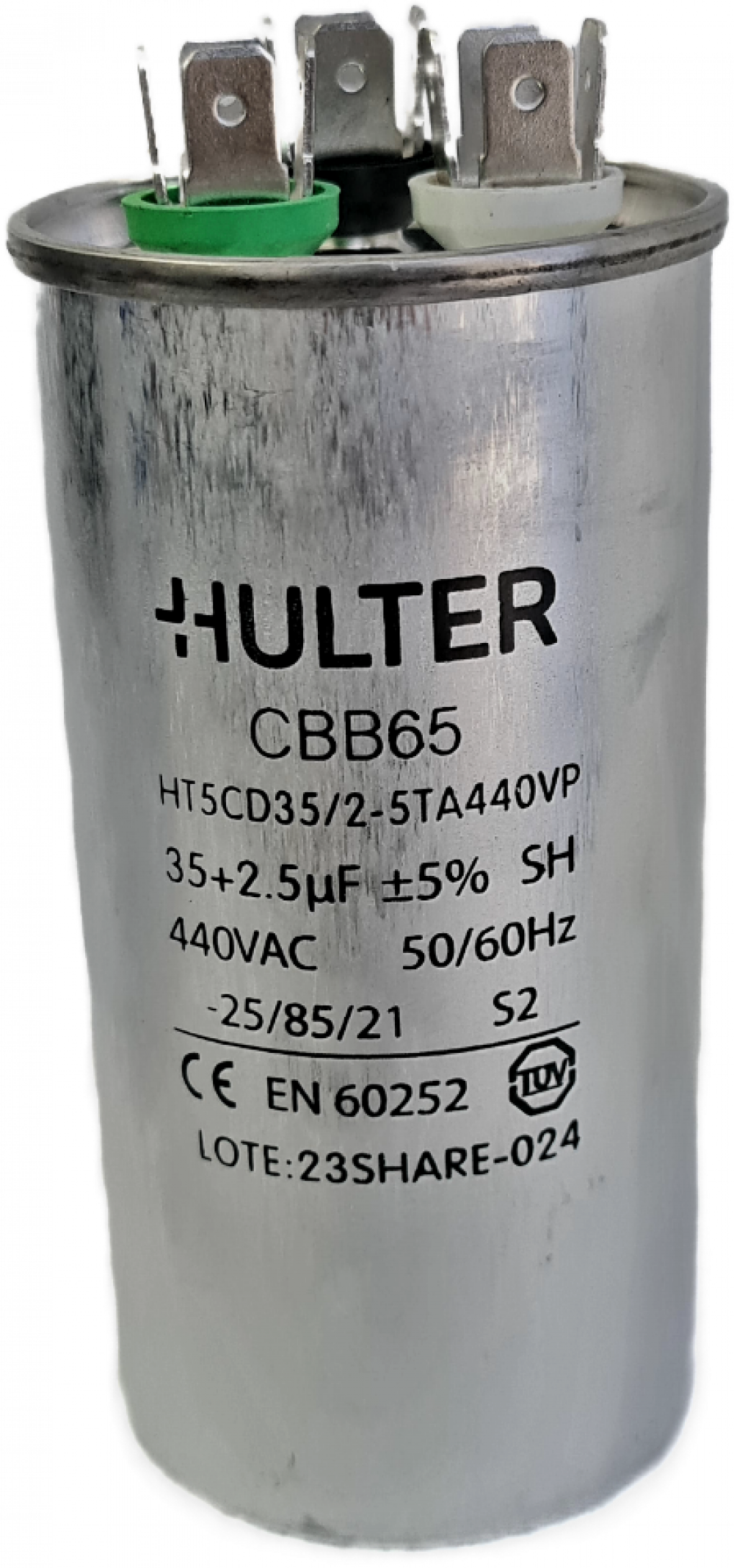 Capacitor Duplo 35+2,5 MFD Hulter 440V - Qualidade e Durabilidade ...