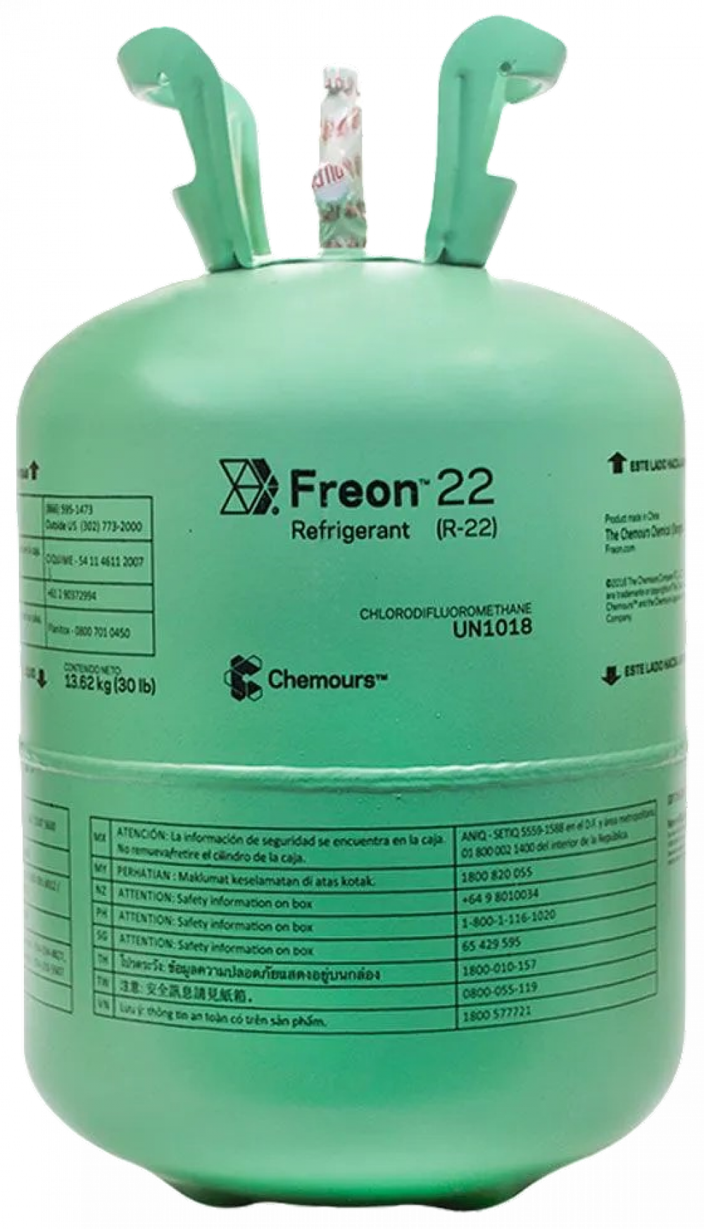 Compre Gás Freon R22 na Nuclear - NUCLEAR REFRIGERACAO
