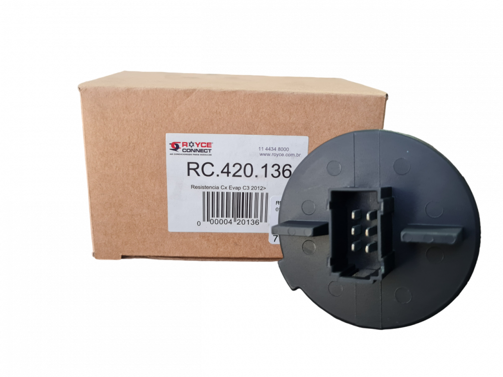 Resistência Caixa Evaporadora Citroën - RC.420.136 - NUCLEAR REFRIGERACAO