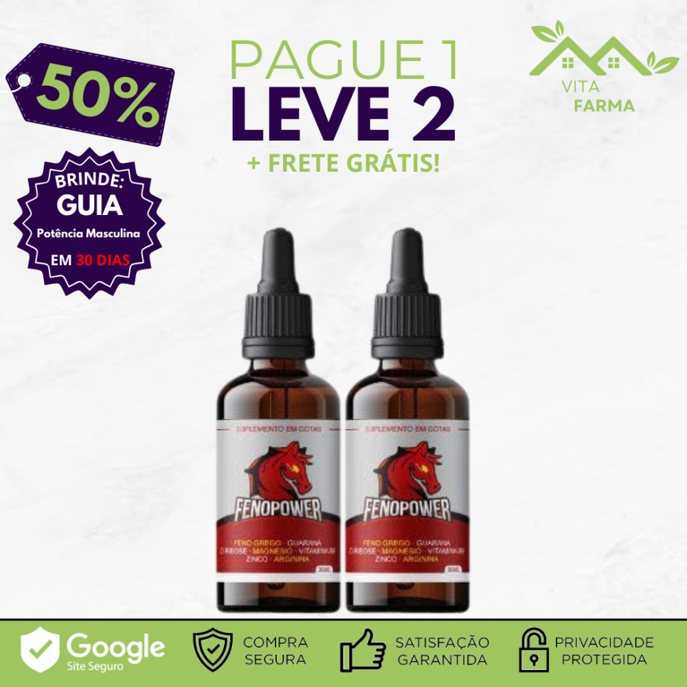 FenoPower Original - Estimulante Masculino Natural + Bônus: Guia ...
