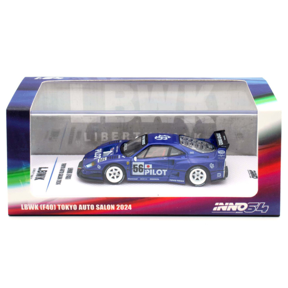 Ferrari F40 Liberty Walk Pilot Tokyo Auto Salon 2024 - Inno64 - O Cara ...