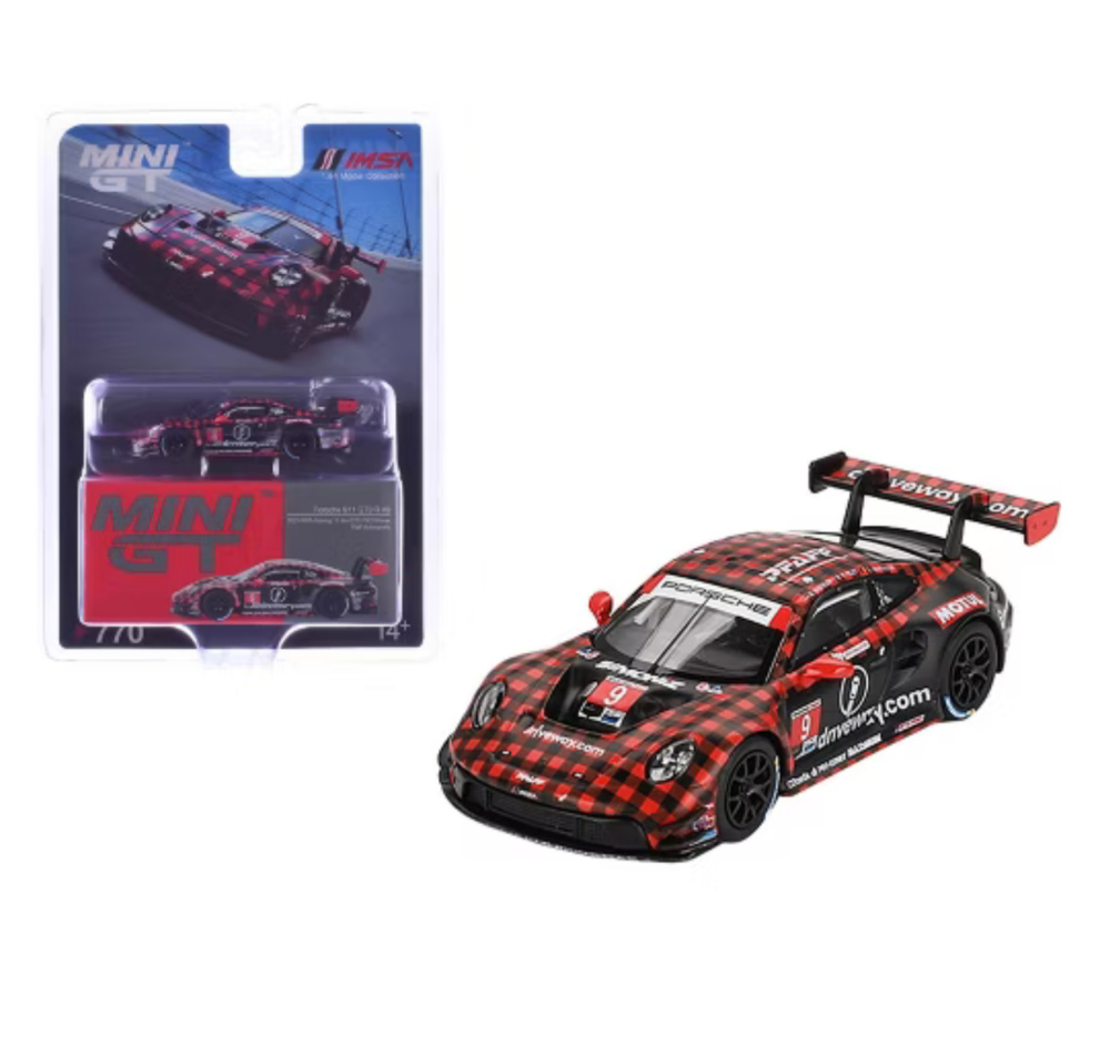 Mini Gt Porsche 911 Gt3 R Imsa Sebring 12hrs #770 Blister - O Cara Das ...