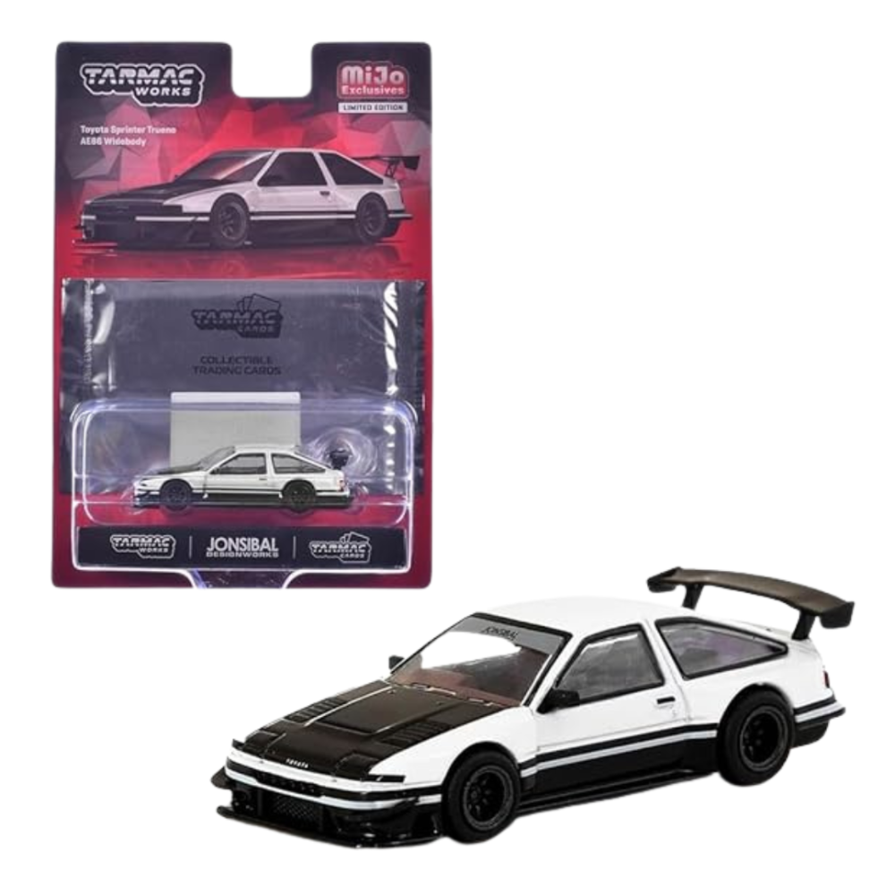 Toyota Sprinter Trueno AE86 Widebody por Jon Sibal com cartão ...