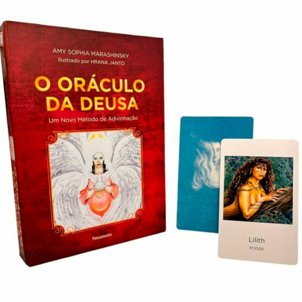 O Oráculo da Deusa + 52 Cartas - O Mago O Oráculo da Deusa + 52 Cartas - O Mago