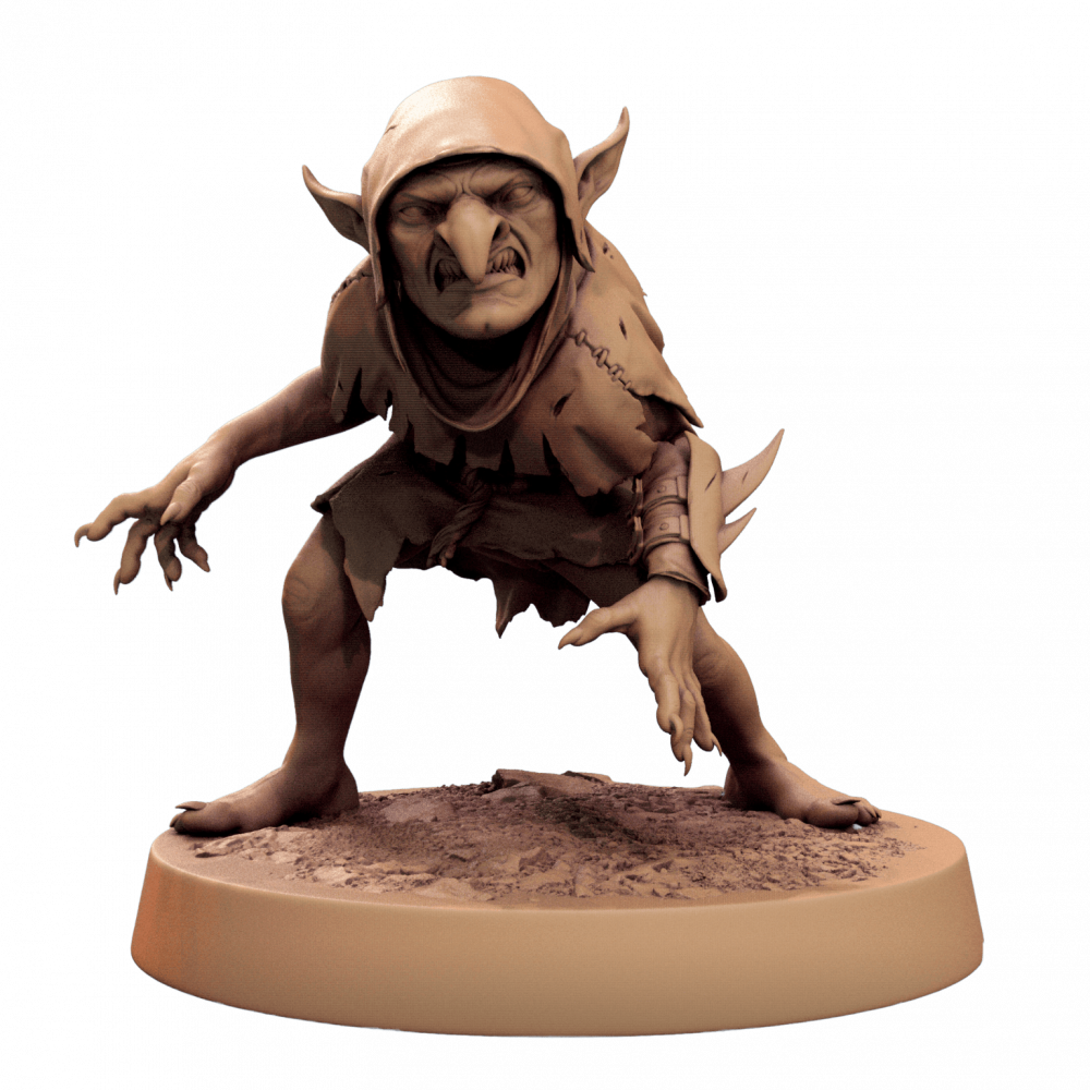 Miniatura de RPG Goblin Posição A - Omniaturas