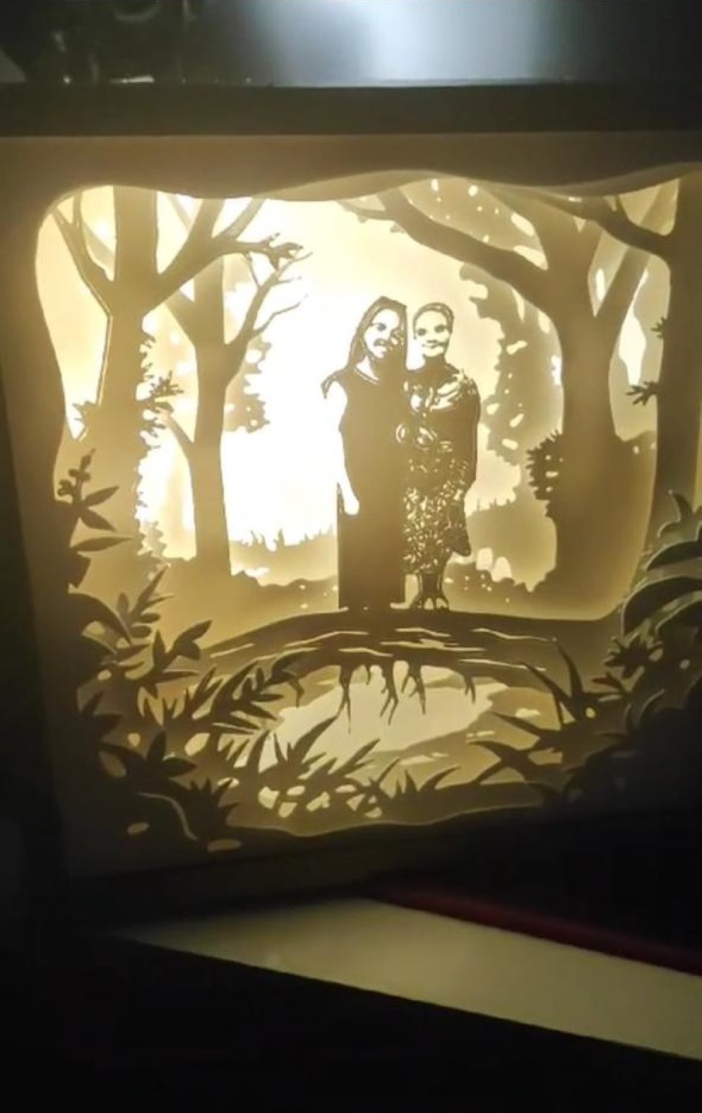 Luminária - Shadow Box - Options Tech