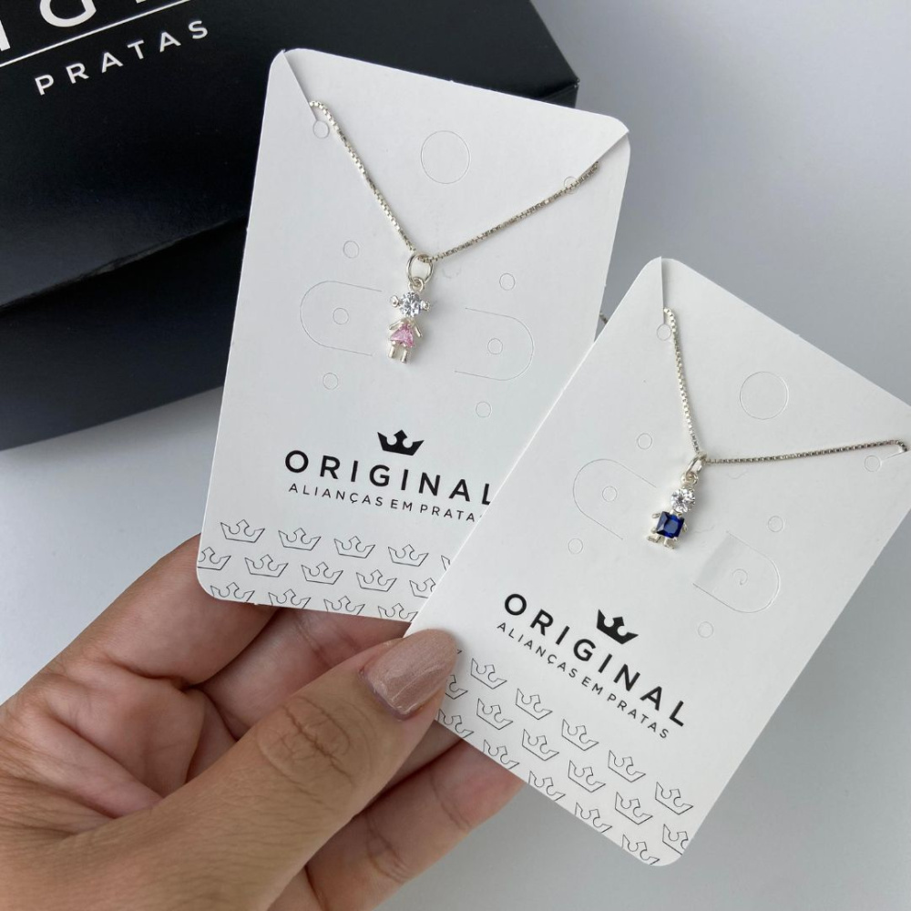 Colar Personalizados em Prata 950 - Original Pratas