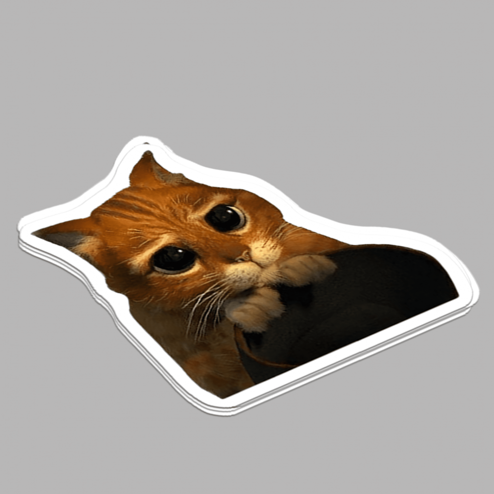 Sticker Gato de Botas - Shrek - OS ADESIVOS MAIS LEGAIS