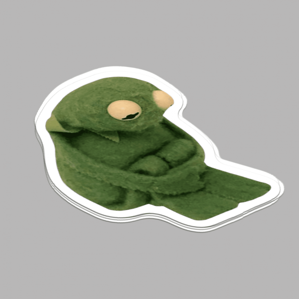 Sticker Kermit the Frog Filme Os Muppets Meme - OS ADESIVOS MAIS LEGAIS