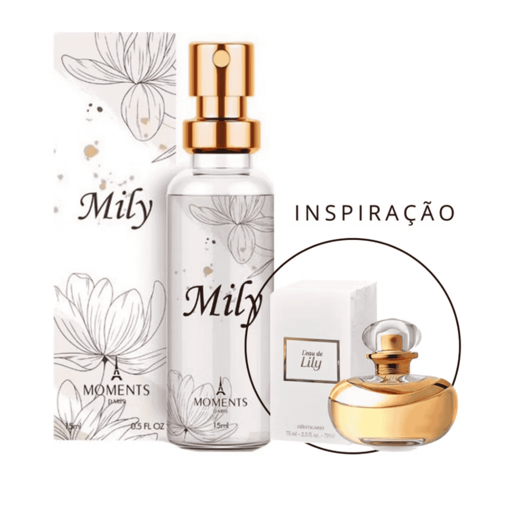 Perfume MILY | Inspirado no LILY de O Boticário | 15 ml - Timemorar | ótica