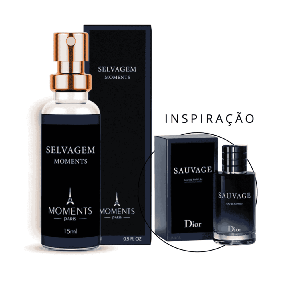 Perfume SELVAGEM | Inspirado no SAUVAGE de Dior | 15ml - Timemorar | ótica