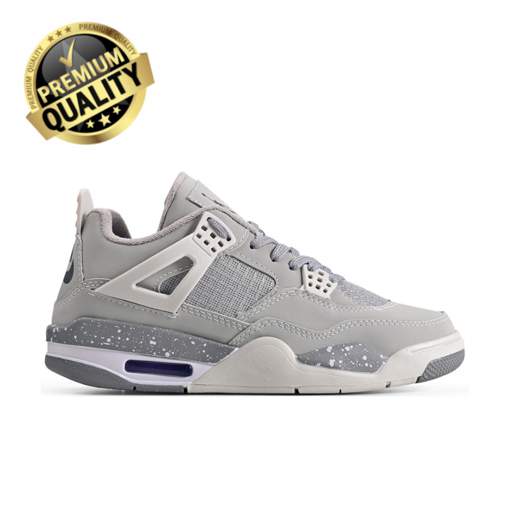 Nike Air Jordan 4 'Snow Gray' (Cinza) - Outlet SK Calçados