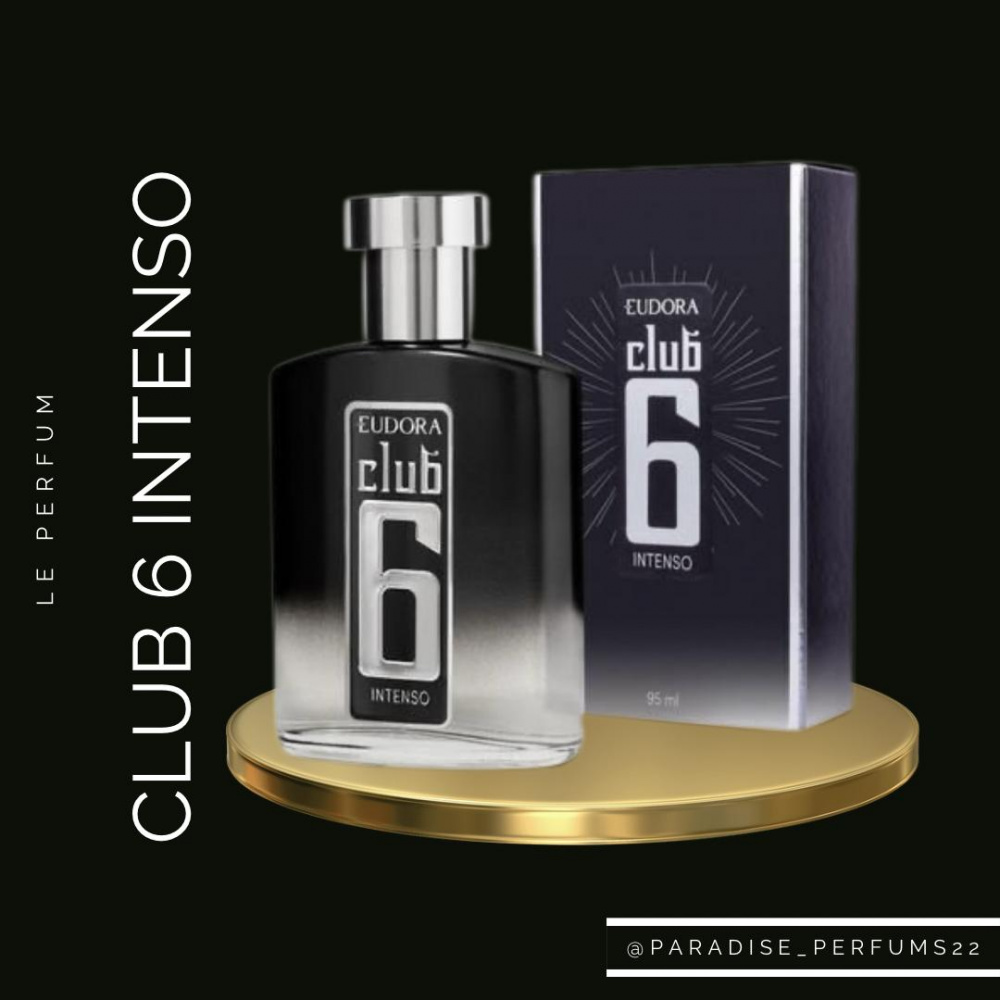 Club 6 Intenso Desodorante Colônia 95ml - Paradise Store