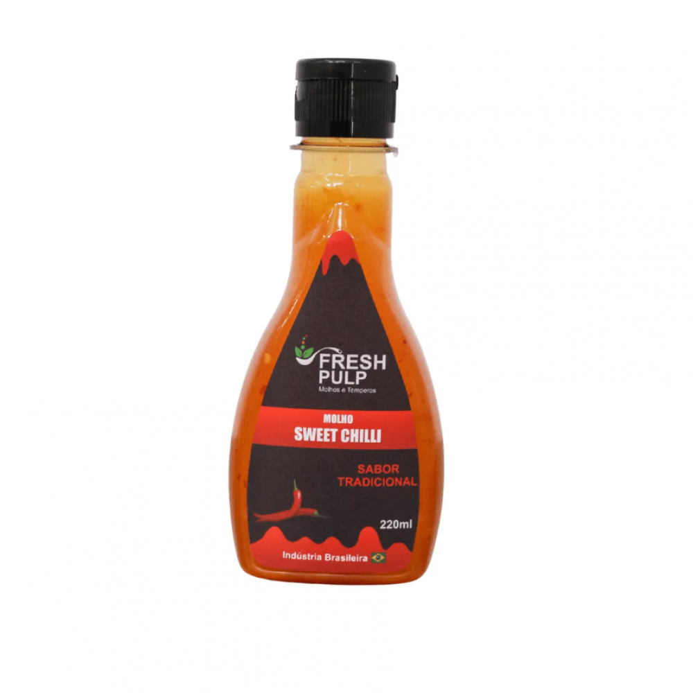 Molho Sweet Chilli Tradicional - Fresh Pulp - 220ml - Pavilhão Criativo
