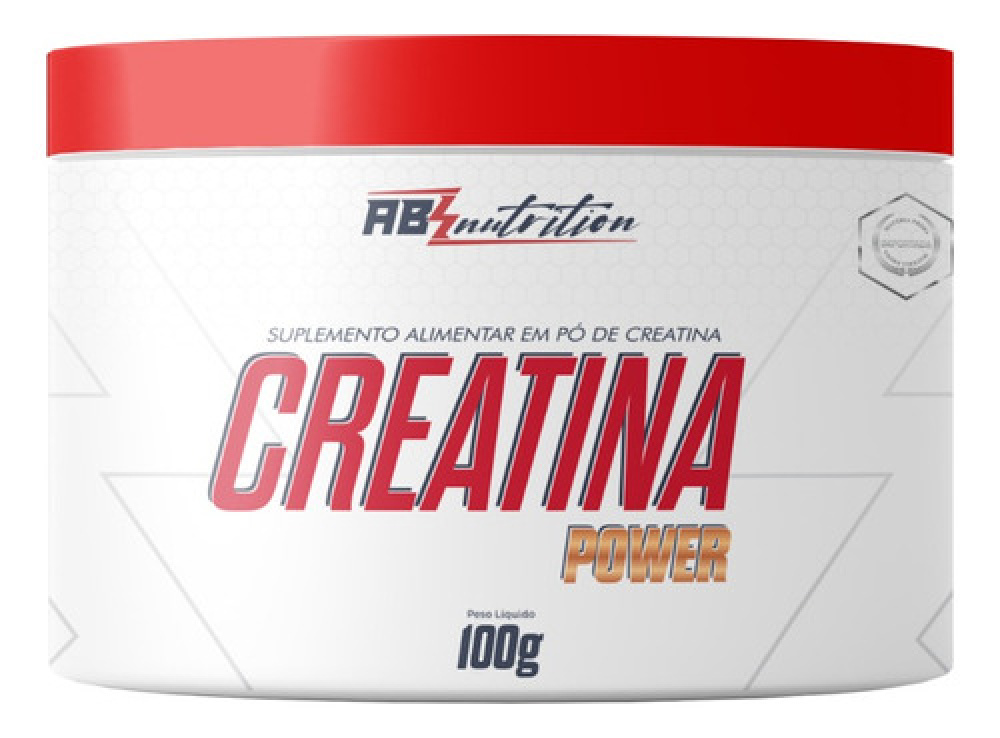 Creatina Power Pote 100g Suplemento Creatine Abs Nutrition - Pegasus ...