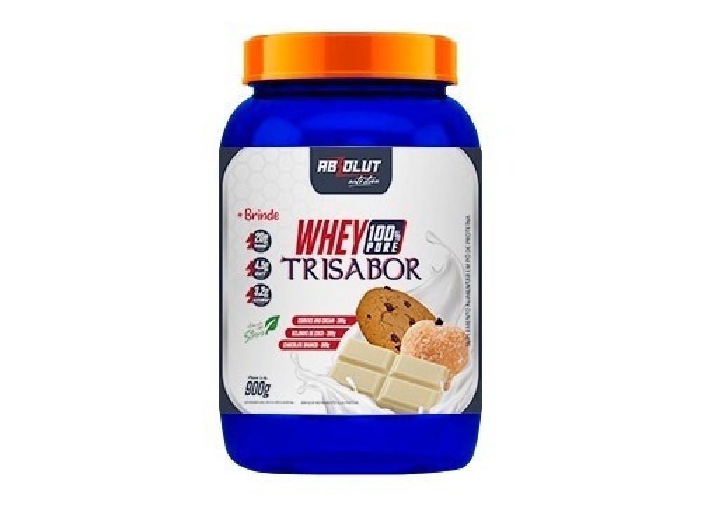Whey Protein Concentrado 100% Pure 900g Trisabor Absolut - Pegasus Magazine