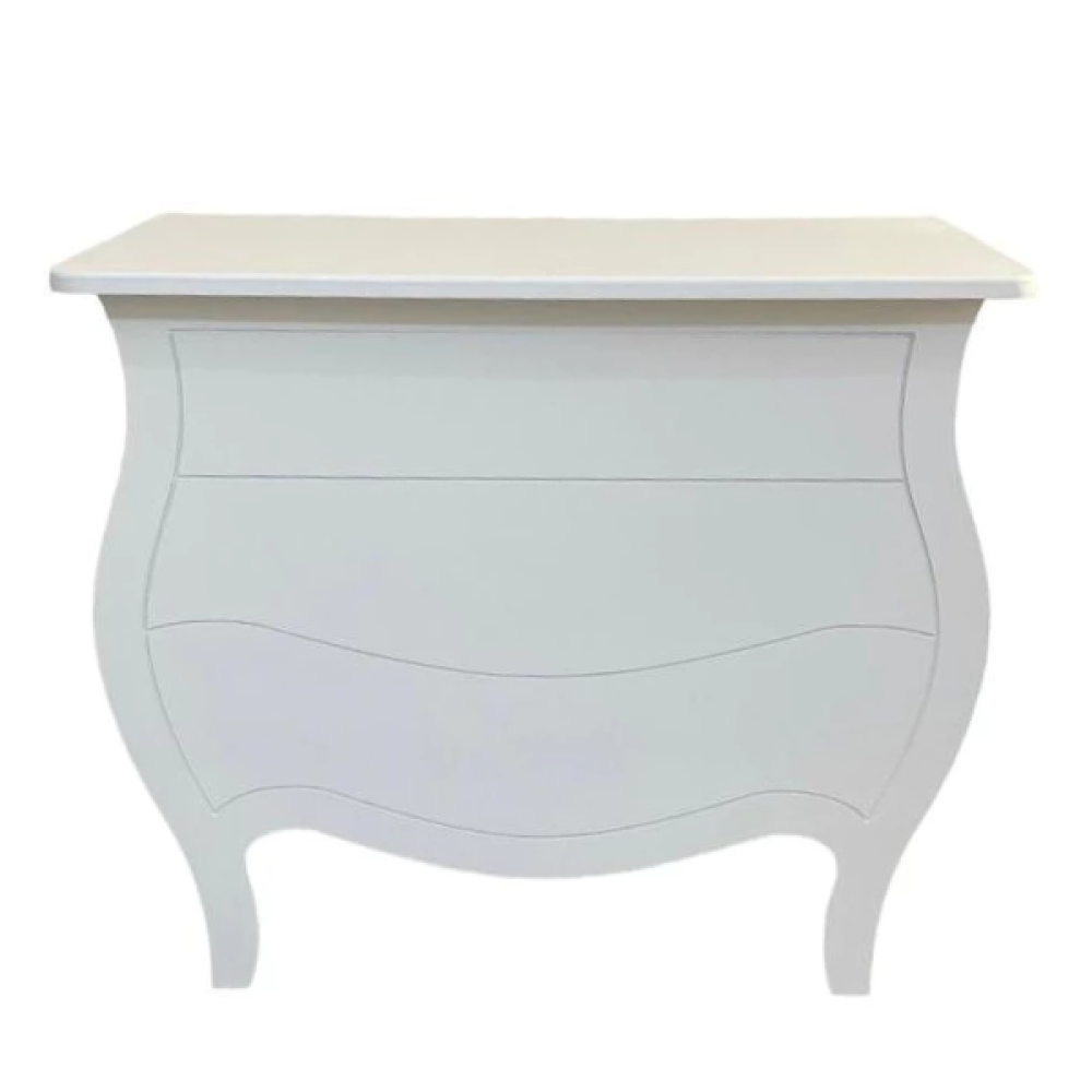 Cômoda branca - Pegue e Monte Fácil