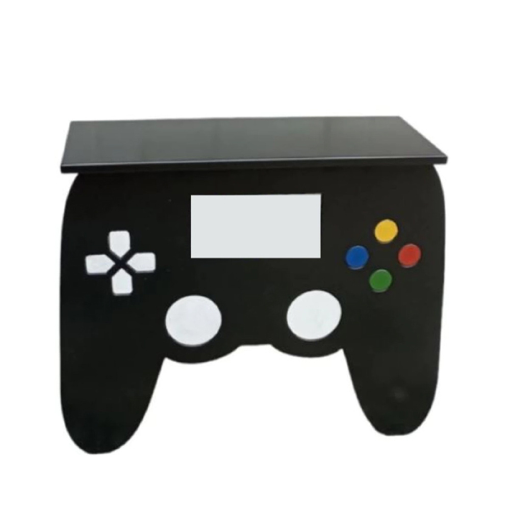 Mini mesa gamer controle joystick - Pegue e Monte Fácil