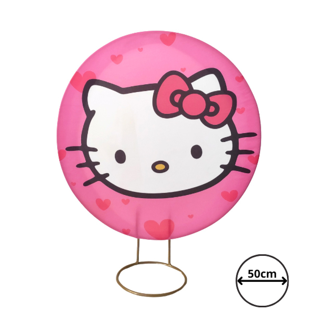 Painel Redondo 50cm Hello kit - Pegue e Monte Fácil