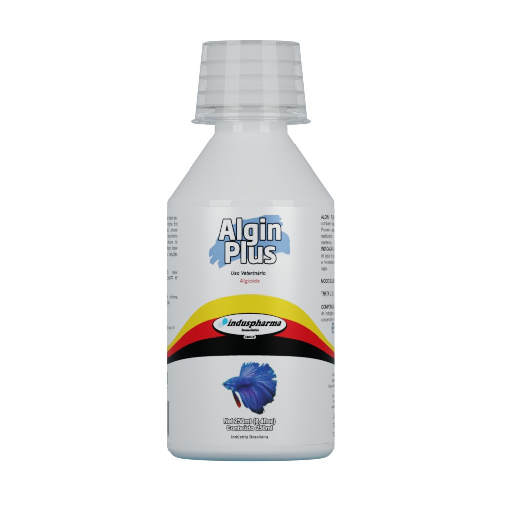 Anti algas Algin plus 250 ml induspharma - Peixe Voador