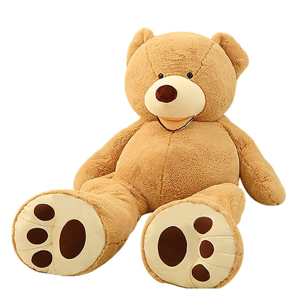 Urso de Pelúcia Teddy Gigante 1 metro Cheio - pelucia premium ...