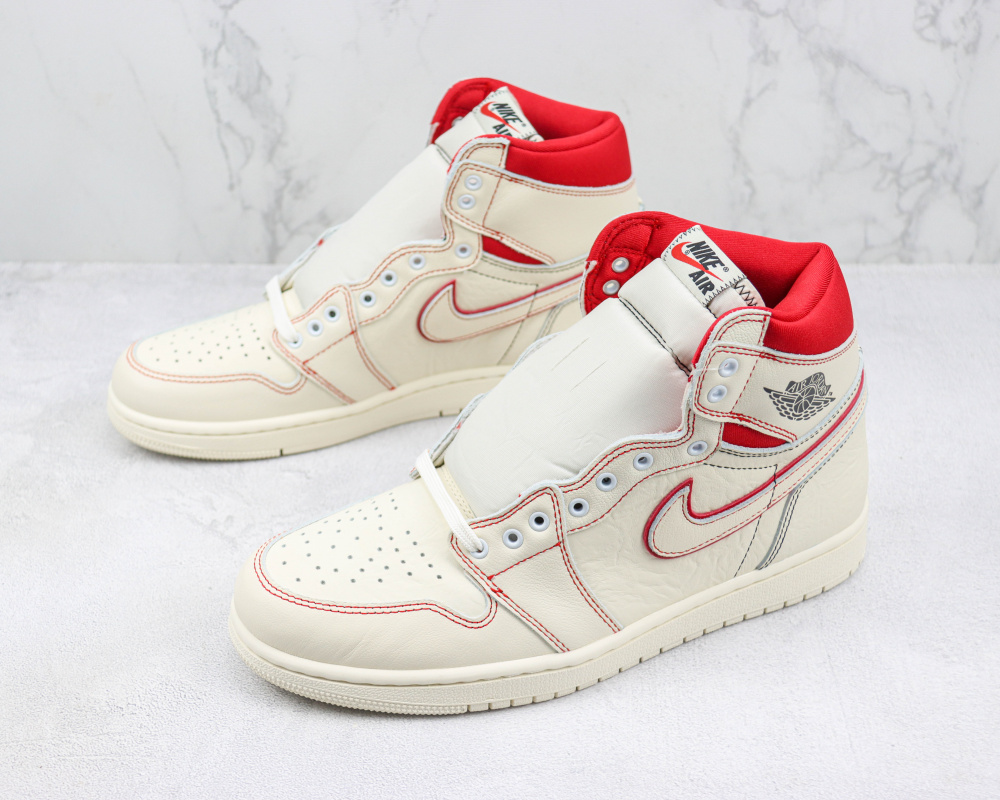 Descubra 3 Características do Air Jordan 1 High Vermelho e Branco ...