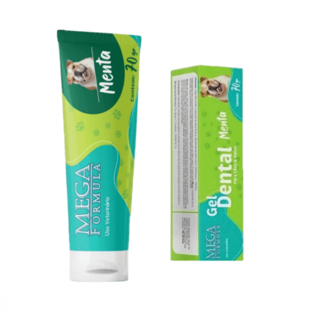 Gel Dental PET Mega Fórmula 70g - PetCure Farmácia