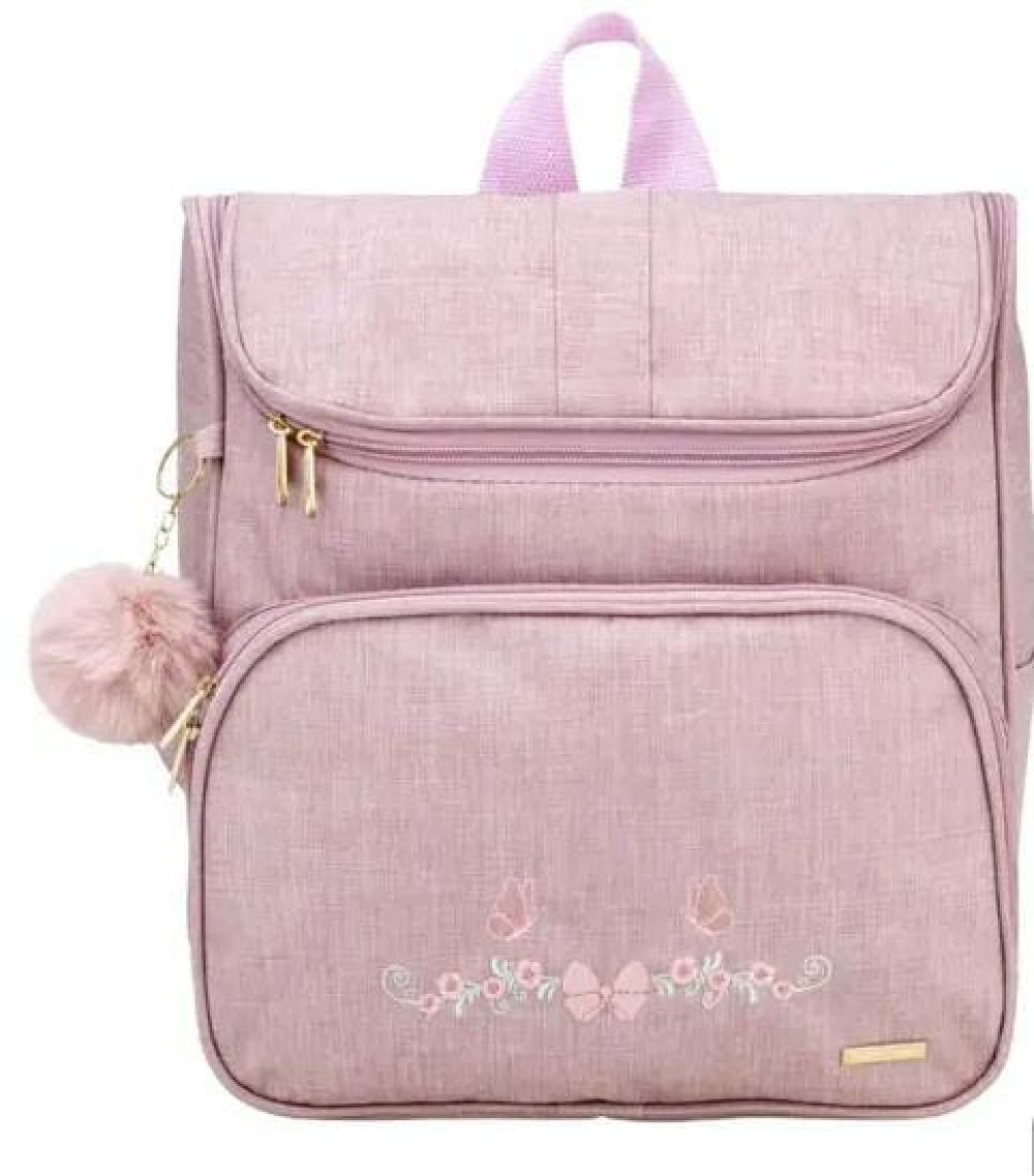 Mochila Maternidade Flores - Petit Fru Fru
