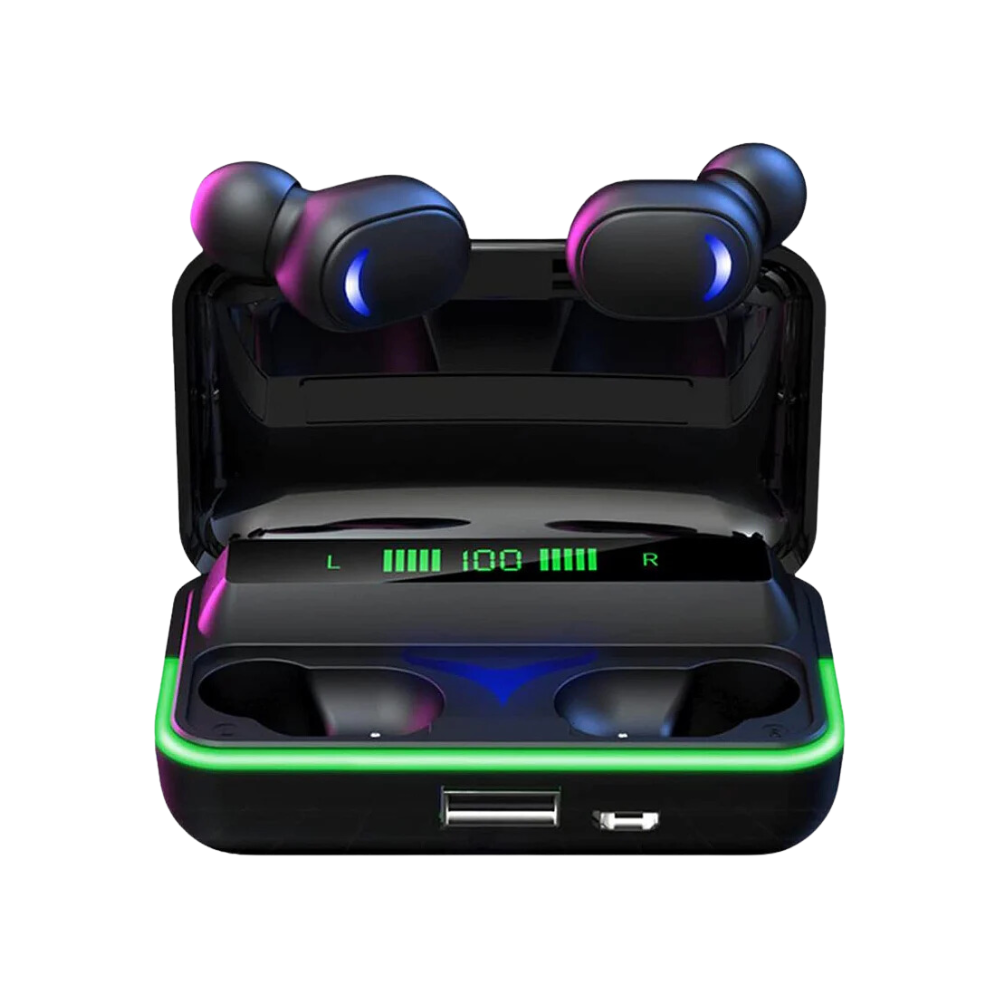 FONE BLUETOOTH COM CARREGADOR PORTÁTIL MICROFONE SOM ESTÉREO HI-FI ...
