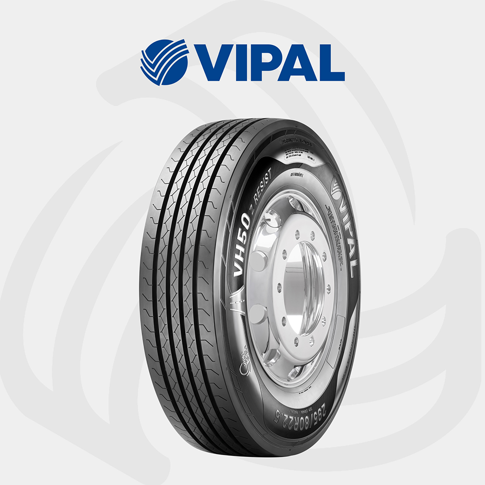 Pneu Vipal VH50 Z Resist 295/80R22.5 para Longas Distâncias - Pneuscar