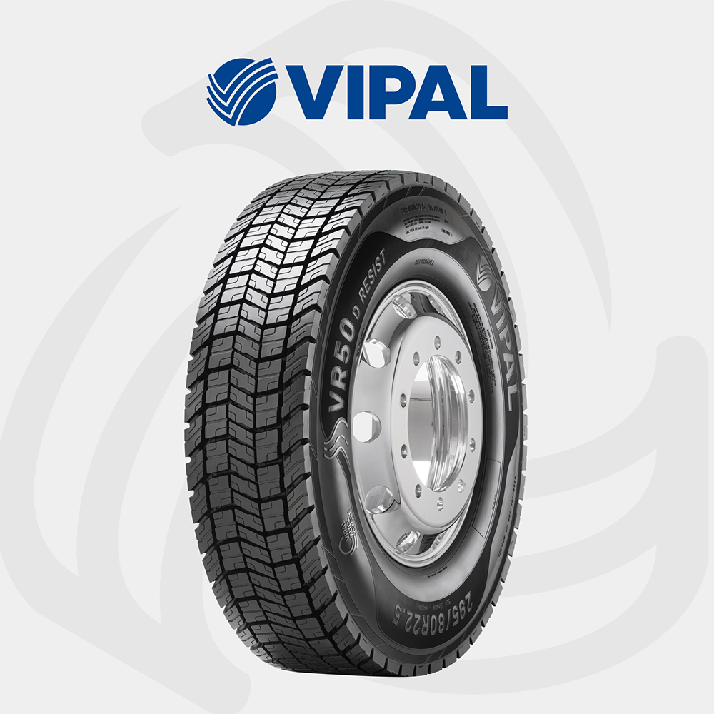 Pneu Vipal VR50 D Resist 275/80R22.5 para Eixo de Tração - Pneuscar