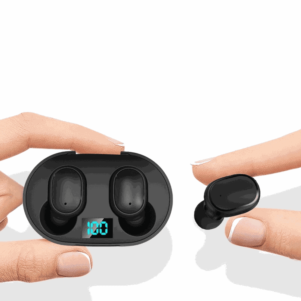 Fone Sem Fio Bluetooth com Sensor LED - Polarsale