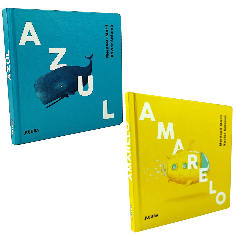 Coleção Livro Amarelo e Azul | Capa Dura | Editora Jujuba - Poltrona ...