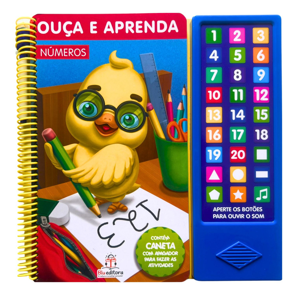 Livro Ouça e Aprenda Números Um Livro de Atividades com Caneta ... Livro Ouça e Aprenda Números Um Livro de Atividades com Caneta ...
